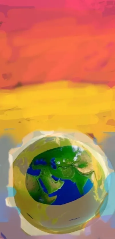 Vibrant Earth Mobile Wallpaper - free download