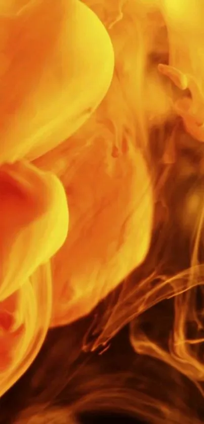 Vibrant Fiery Abstract Art - free download