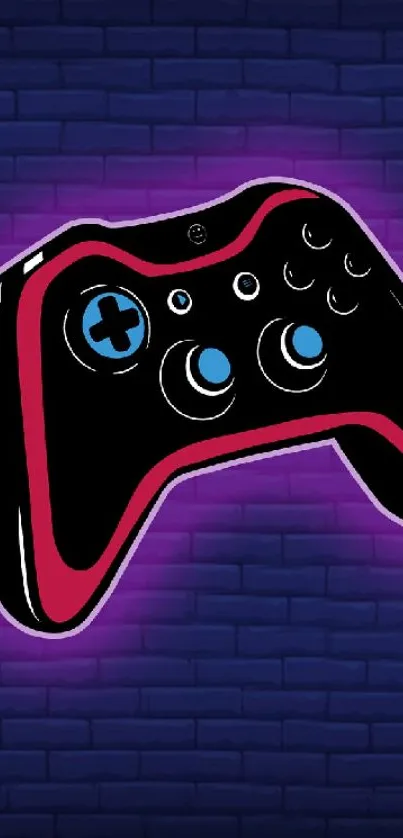 Vibrant Gaming Controller Wallpaper - free download