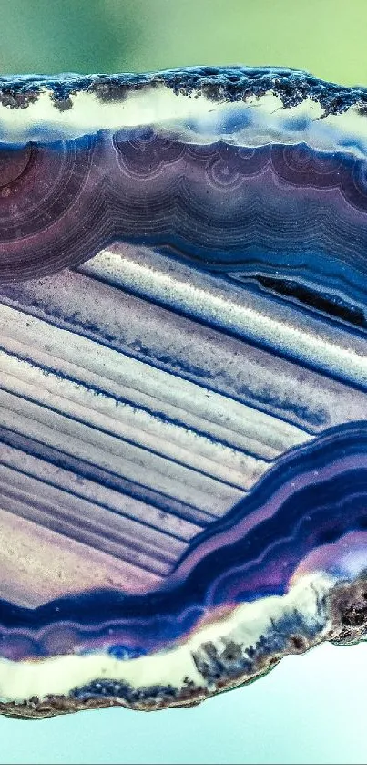 Vibrant Geode Stone Wallpaper - free download