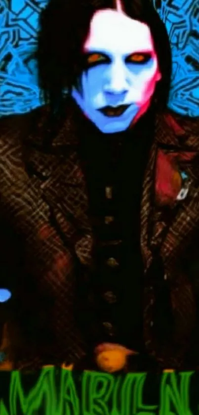 Vibrant Gothic Character Art - free download