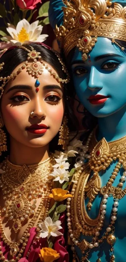 Vibrant Hindu Deity Art - free download