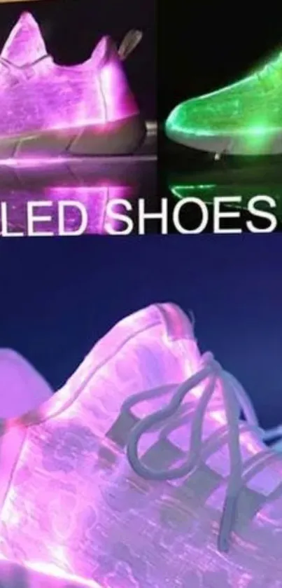 Vibrant LED Shoes Wallpaper - free download