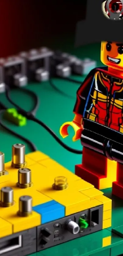 Vibrant Lego Character Design - free download