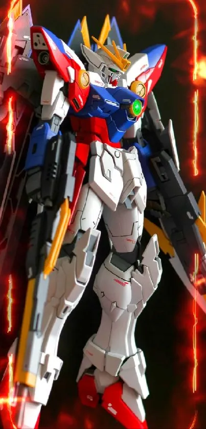 Vibrant Mecha Robot Design - free download