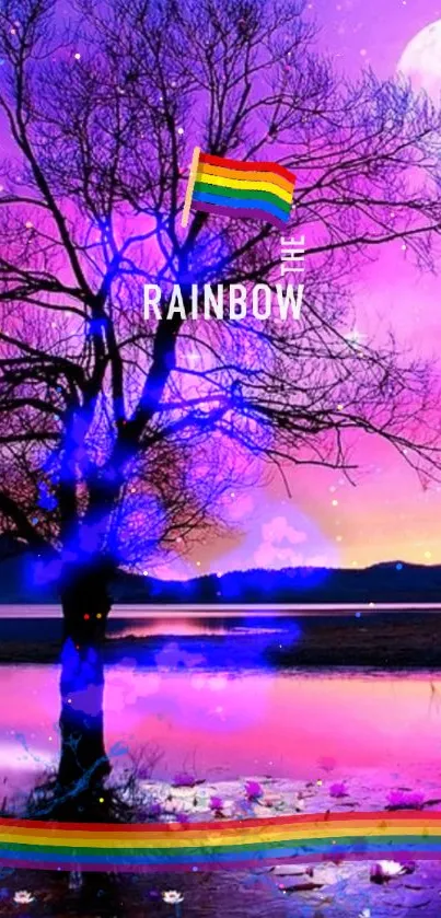 Vibrant Nightscape Wallpaper - free download
