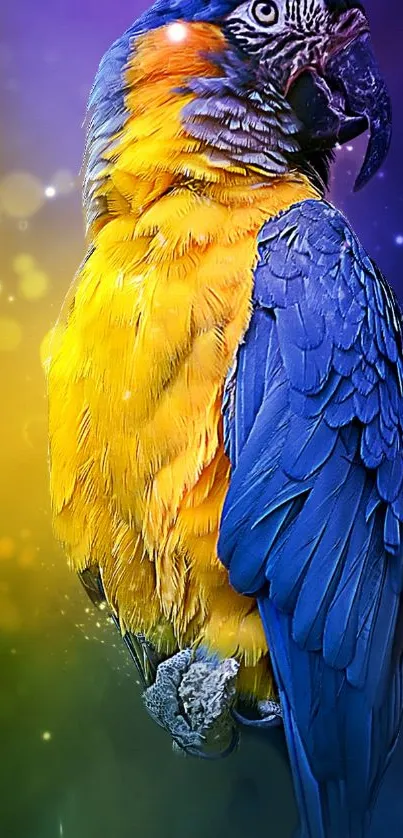 Vibrant Parrot Wallpaper - free download