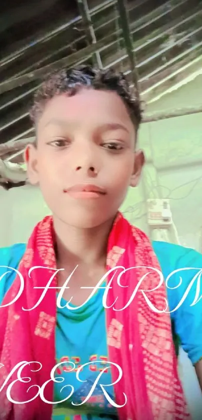 Vibrant Portrait Wallpaper - free download