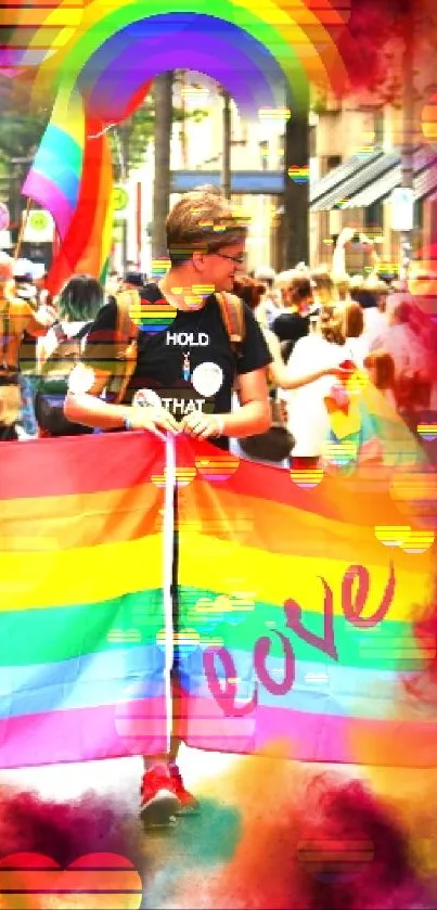 Vibrant Pride Parade Wallpaper - free download