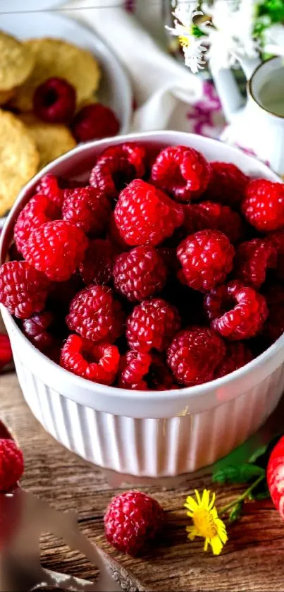 Vibrant Raspberry Delight Wallpaper - free download