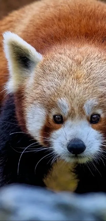 Vibrant Red Panda Wallpaper - free download