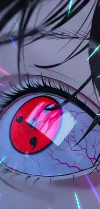 Vibrant Sharingan Eye Wallpaper - free download