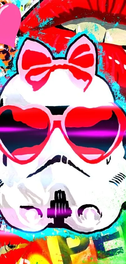 Vibrant Stormtrooper Art Wallpaper - free download