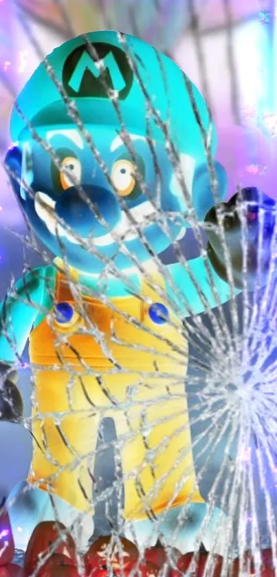 Vibrant Surreal Cartoon Wallpaper - free download