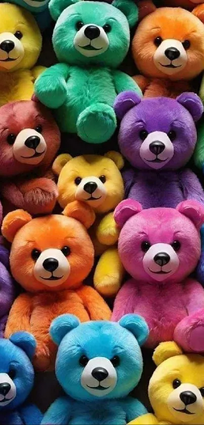 Vibrant Teddy Bear Collection - free download