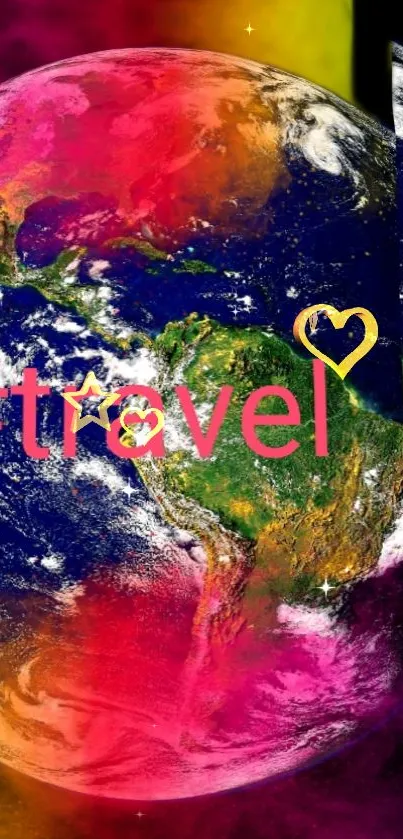 Vibrant Travel World Wallpaper - free download