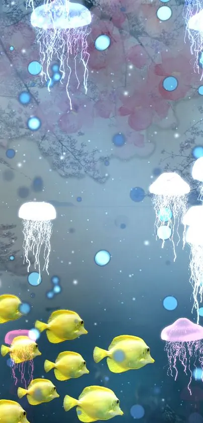 Vibrant Underwater Scene Wallpaper - free download