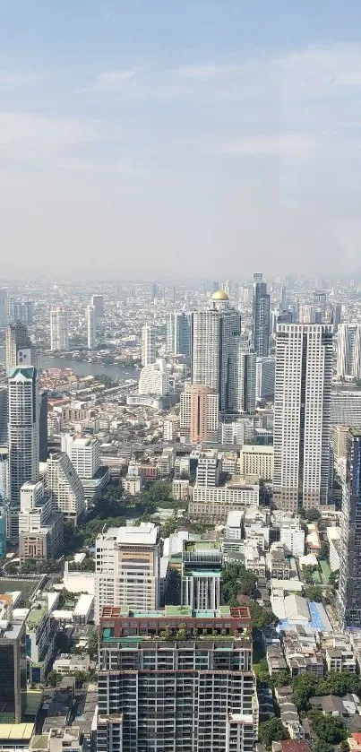 Vibrant Urban Skyline View - free download