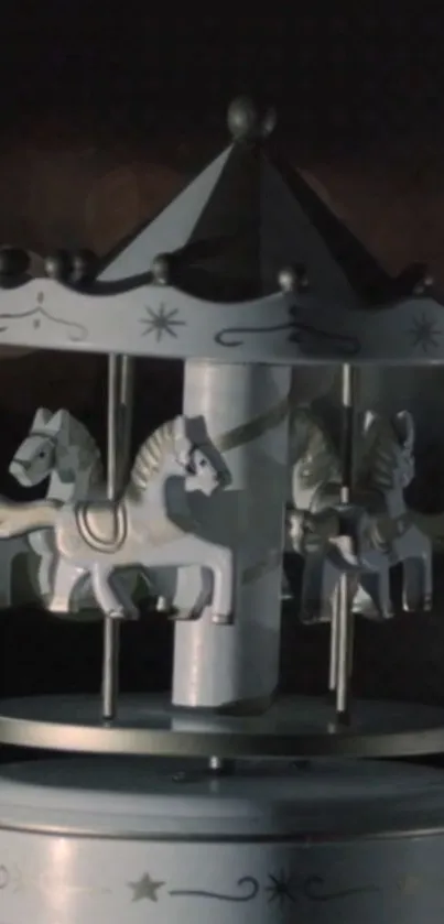 Vintage Carousel Mobile Wallpaper - free download