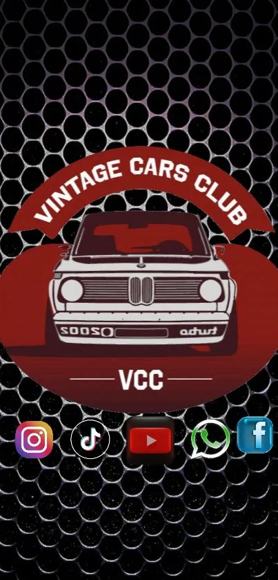 Vintage Cars Club Wallpaper - free download