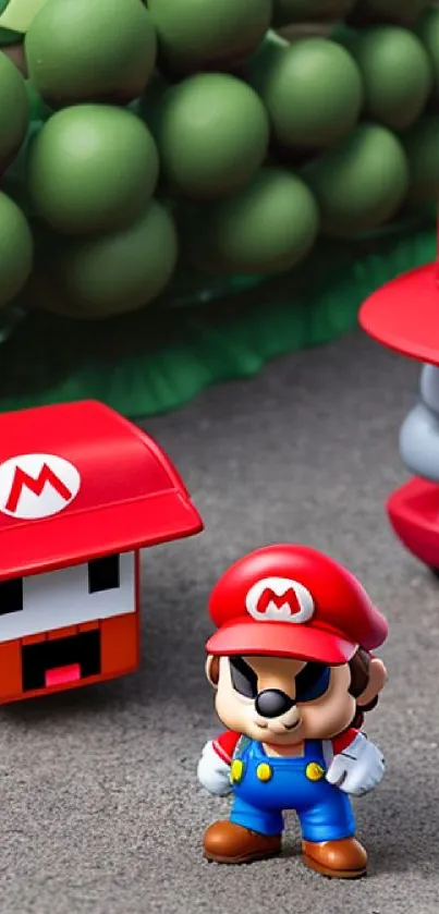 Vivid Mario Themed Wallpaper - free download