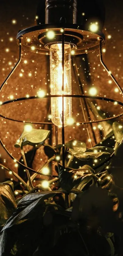 Warm Glow Rustic Lamp - free download