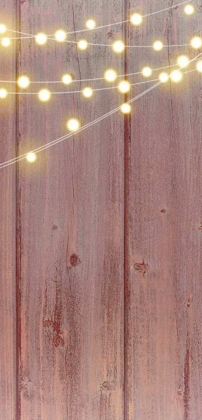 Elegant String Lights Wallpaper - free download