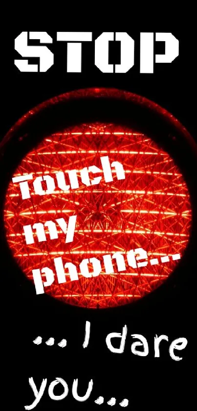 Warning Red Light Wallpaper - free download