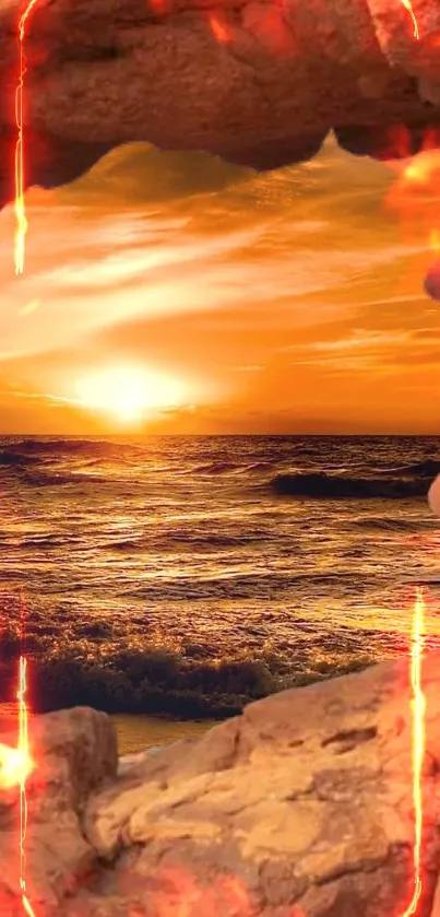 sunset Live Wallpaper - free download