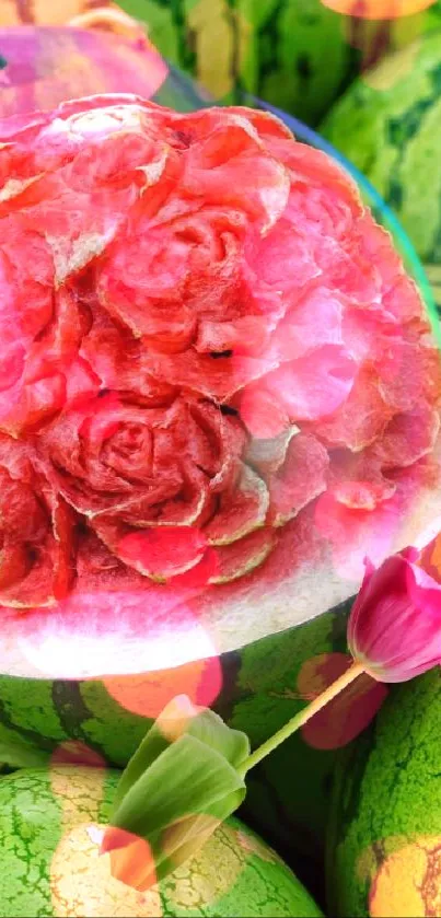 Watermelon Art Display - free download
