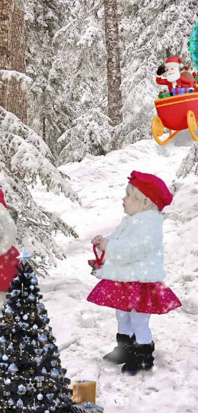 Winter Wonderland with Santa Claus - free download