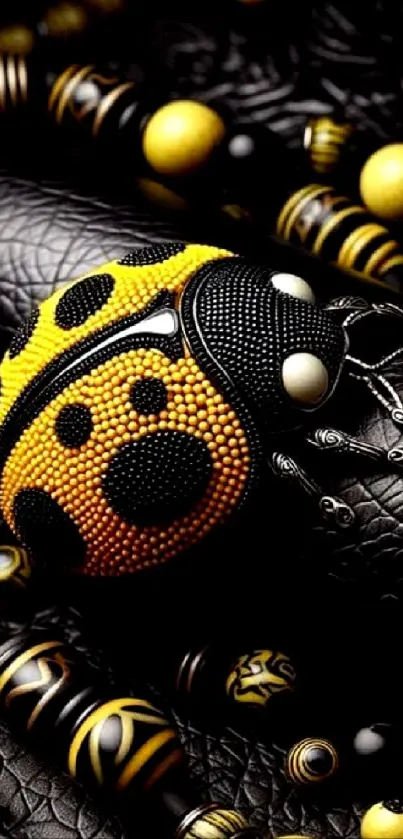 Yellow Arthropod Insect Live Wallpaper - free download