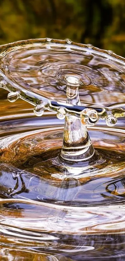 Zen Water Ripple Splash Art - free download