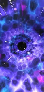 Purple Violet Art Live Wallpaper - free download